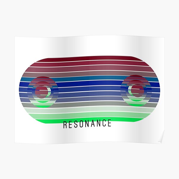 "Resonance" Poster by Avalinart | Redbubble