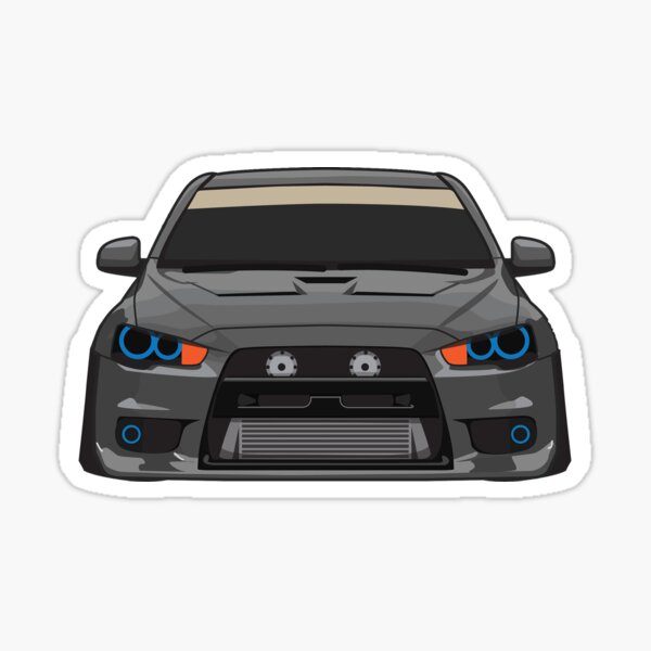 "Evo" Sticker for Sale by YipItsArt | Redbubble