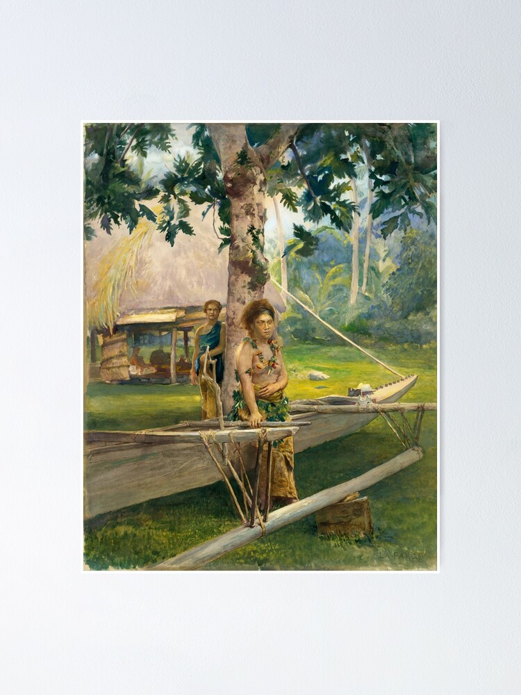 "Portrait of Faase, the Taupo, or Official Virgin, of Fagaloa Bay, and ...