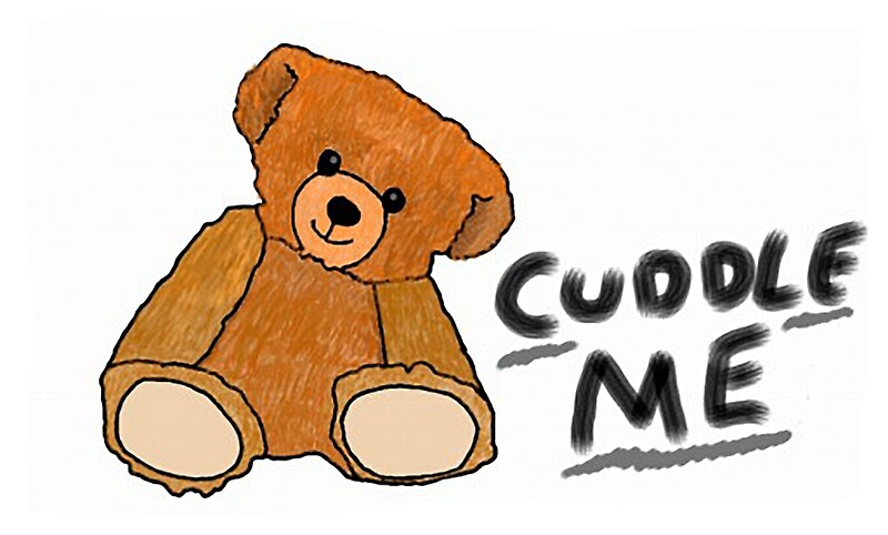 "Cuddle Me Bear" by Metalixno1 | Redbubble