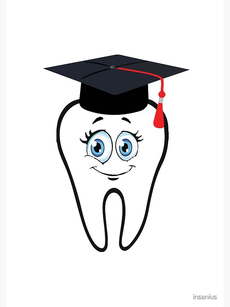 "Dentistry Graduation Student Tooth Cap Dental" Spiral Notebook for ...