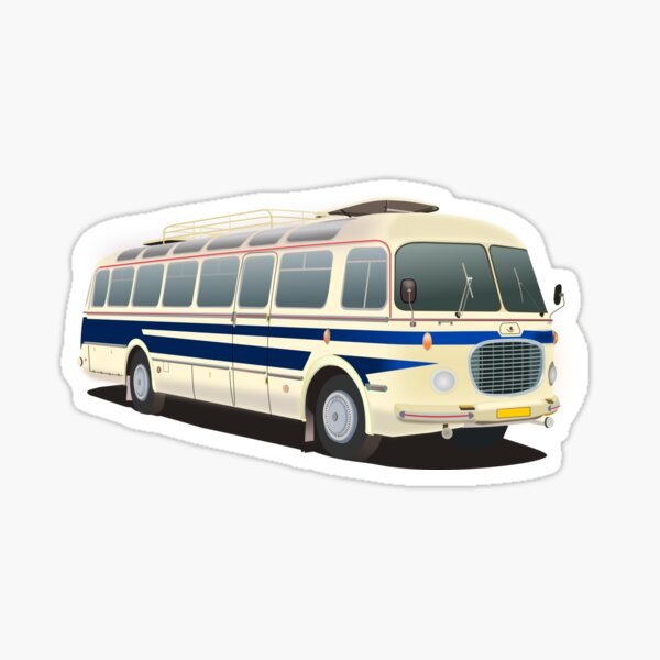 "Bus Škoda 706 RTO Lux" Sticker for Sale by Lorenzo-CZ | Redbubble