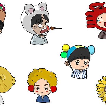 "Got7 Sticker set - ASMR" Sticker for Sale by Juumei | Redbubble