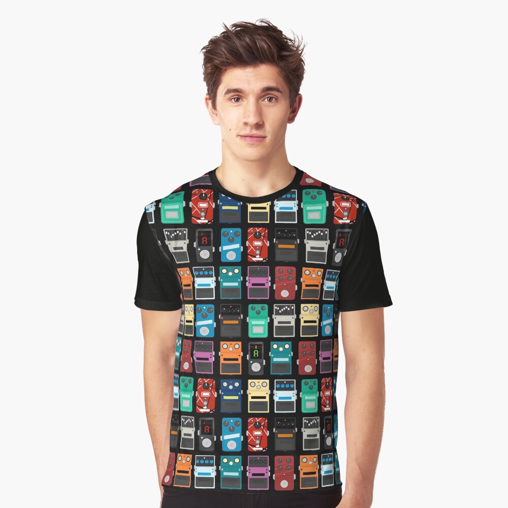 "Pedal Board" Essential T-Shirt for Sale by d13design | Redbubble