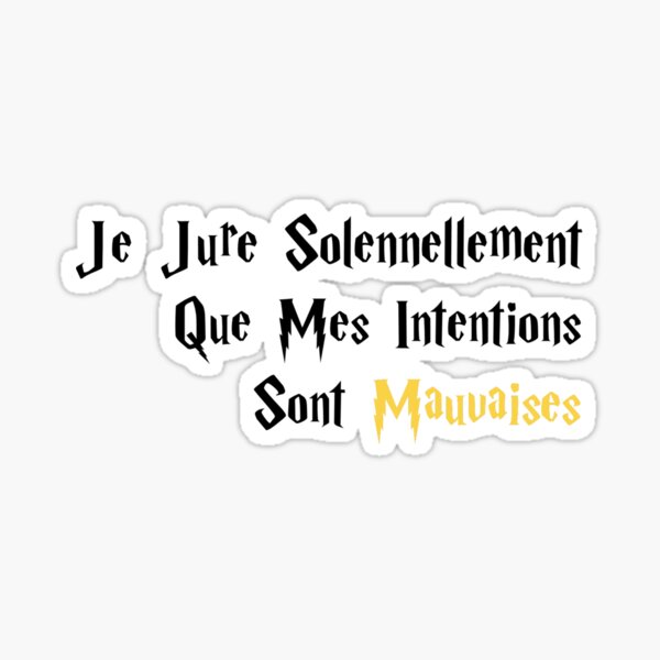 Bad Intentions Stickers | Redbubble