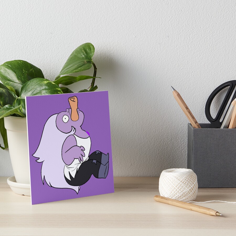 "Steven Universe Amethyst burrito" Art Board Print by lamppu | Redbubble