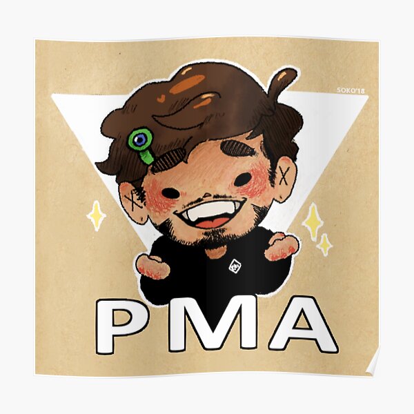 "PMA" Poster by sokoprints | Redbubble