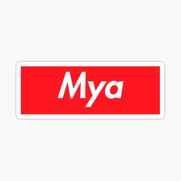 Mya Stickers | Redbubble