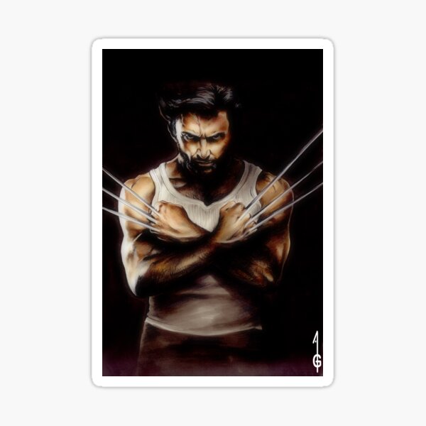 "Logan" Sticker by Audrey-Gianelli | Redbubble