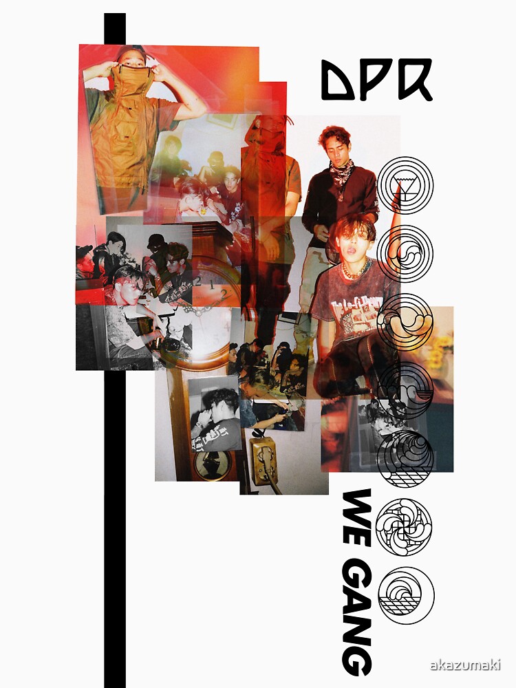 "DPR GANG" T-shirt for Sale by akazumaki | Redbubble | dpr live t ...