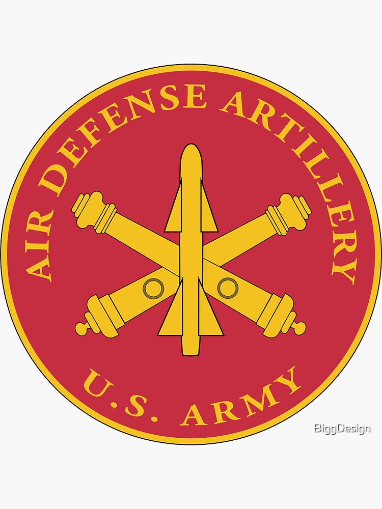 "Army Air Defense Artillery - ADA" Sticker for Sale by BiggDesign ...