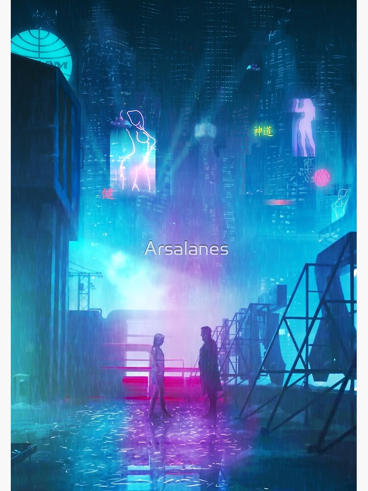 "BLADE RUNNER 2049 Painting" Poster for Sale by Arsalanes | Redbubble