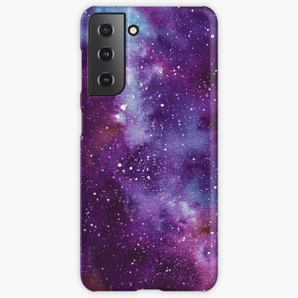 "Purple Galaxy Deep Space Nebula" Samsung Galaxy Phone Case for Sale by ...