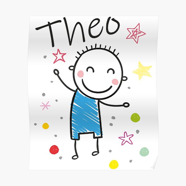 "Theo" Poster for Sale by oleo79 | Redbubble