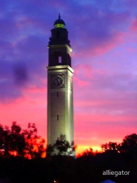 "LSU Bell Tower" by alliegator | Redbubble