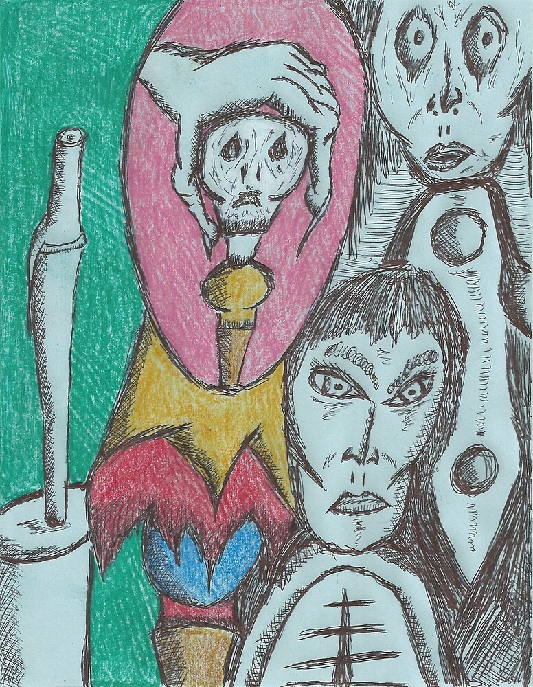 "never let rhe ink run out" by wormink | Redbubble