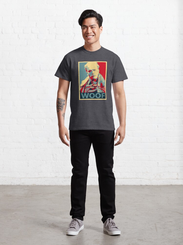 "Lord Flashheart 'Woof' Design" T-shirt by davidspeed | Redbubble