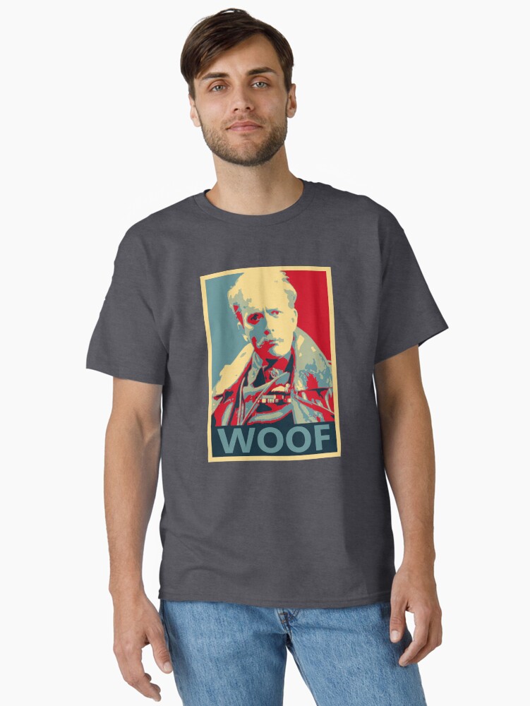"Lord Flashheart 'Woof' Design" Classic T-Shirt for Sale by davidspeed ...