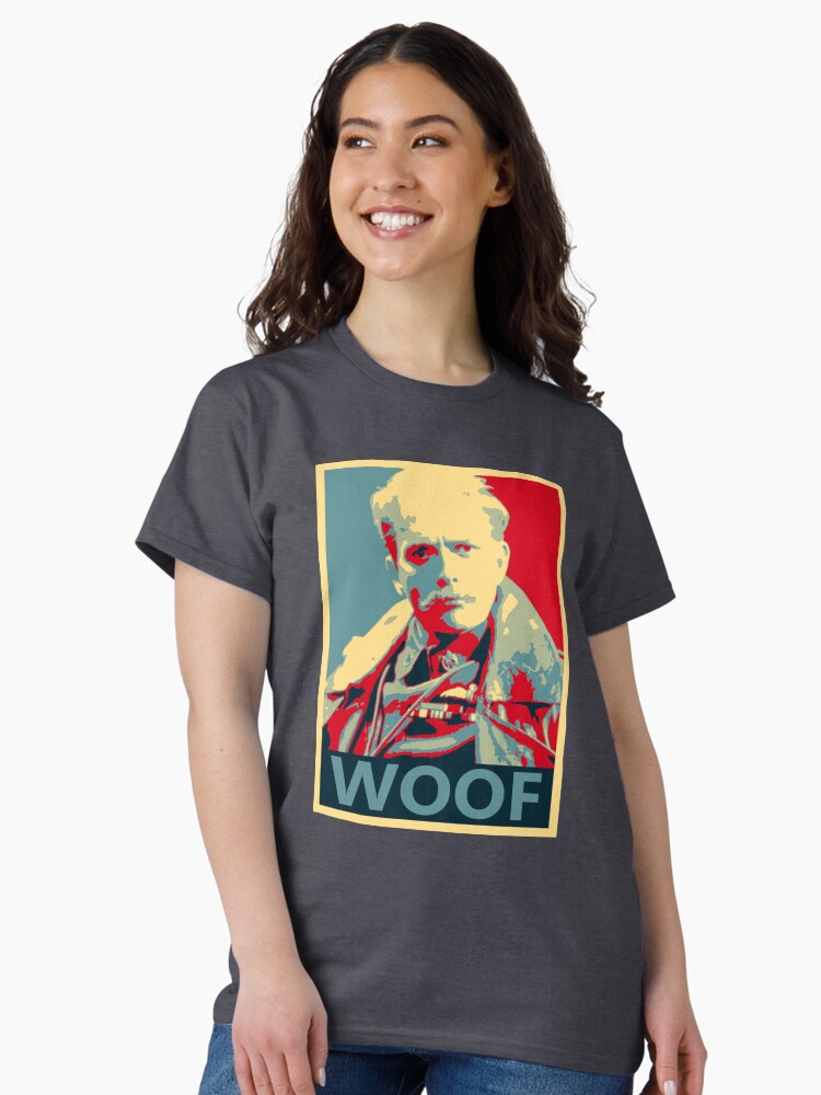 "Lord Flashheart 'Woof' Design" Classic T-Shirt for Sale by davidspeed ...