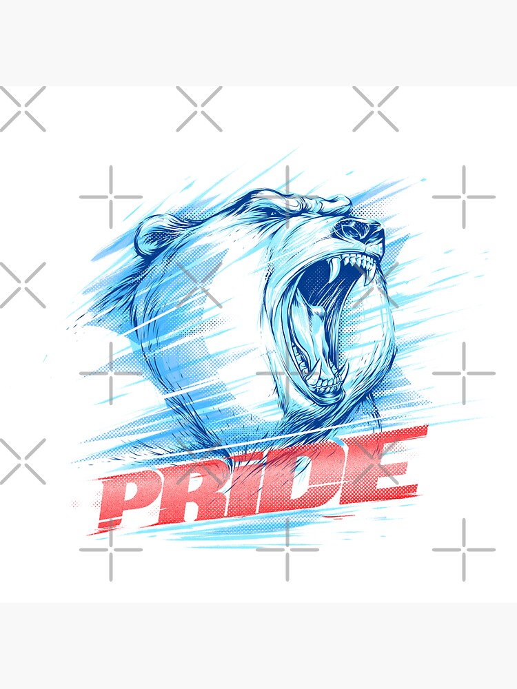 "Bear Pride" Sticker for Sale by tobiasfonseca | Redbubble