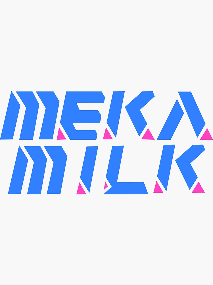 "Meka Milk" Sticker by LewdGang | Redbubble
