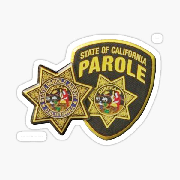 "California Parole Agent" Sticker for Sale by lawrencebaird | Redbubble