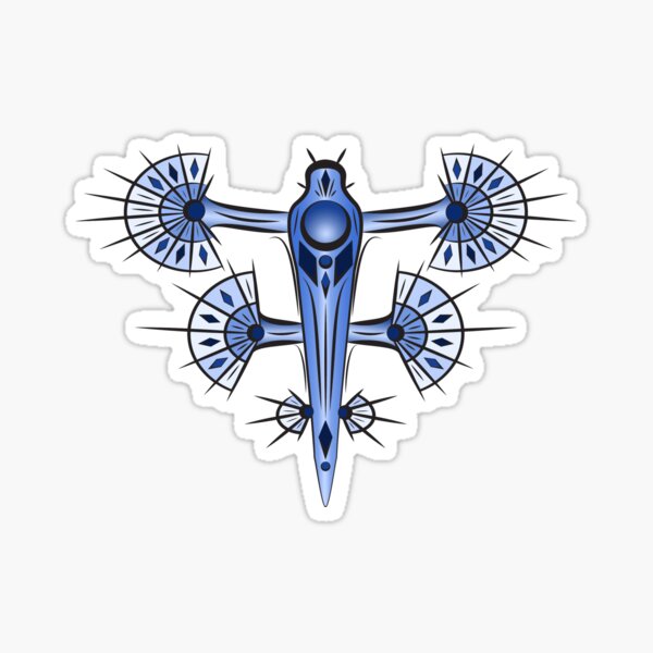 "Glaucus atlanticus Nudibranch" Sticker for Sale by Virgo-Vertigo ...
