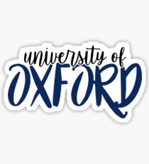 Oxford Stickers | Redbubble