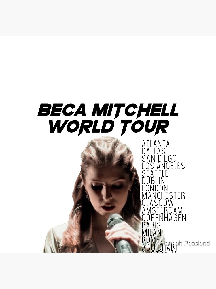 "beca mitchell pitch perfect" Clock for Sale by hannahpeasland | Redbubble
