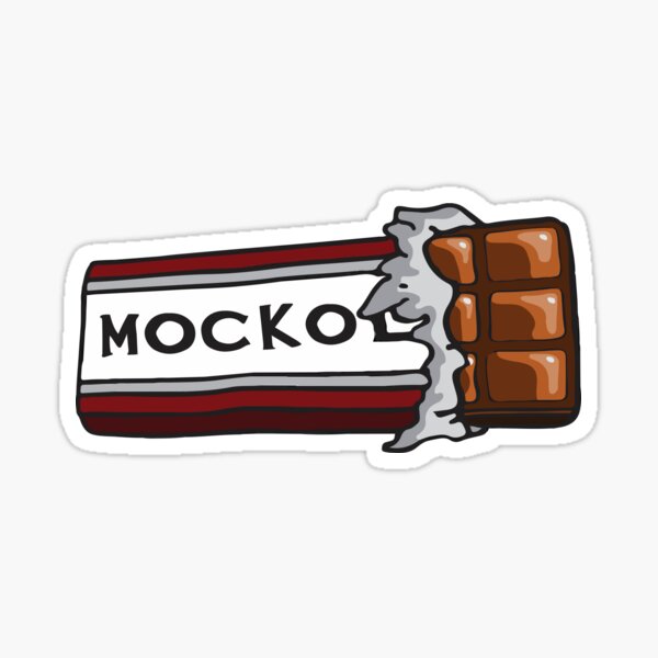 "Mockolate" Sticker for Sale by shaylikipnis | Redbubble