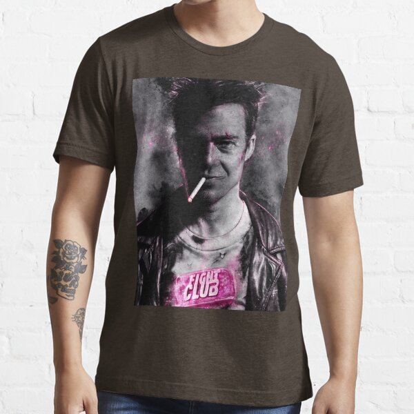 "Fight Club" T-shirt for Sale by p1xer | Redbubble | movie art t-shirts ...