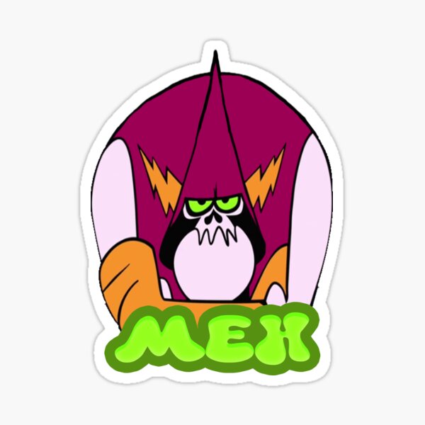 "Wander over Yonder - Meh" Sticker by IckObliKrum92 | Redbubble