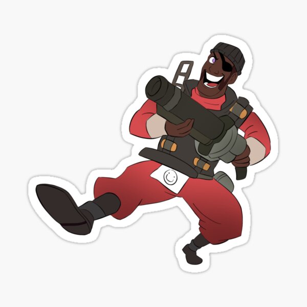 "Demoman " Sticker by AllyArtist | Redbubble