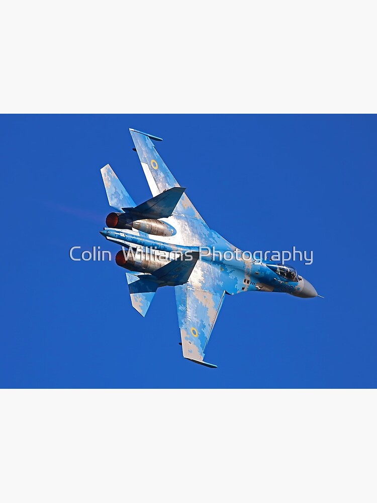 "Sukhoi Su-27P Flanker Ukrainian AF - RIAT 2018 - 1" Poster by Arrowman ...