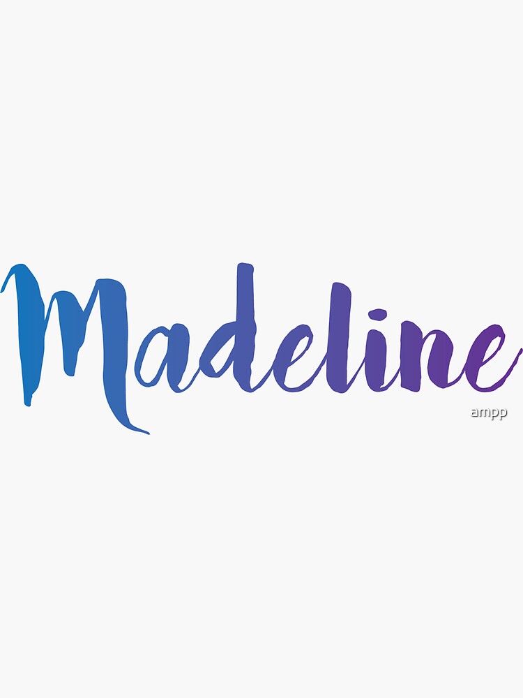 "Madeline" Sticker for Sale by ampp | Redbubble