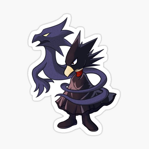 "Tokoyami" Sticker for Sale by HenryJDoe | Redbubble