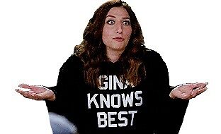 "Gina knows best" by lorih96 | Redbubble