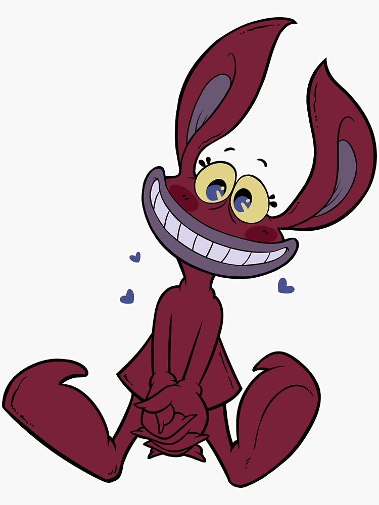 "Ickis" Sticker for Sale by gollygeemel | Redbubble