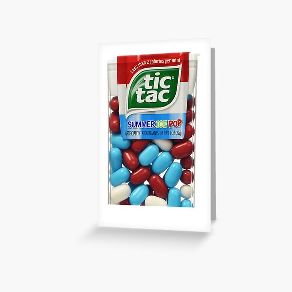 "Tictac Summer Ice Pop" Greeting Card for Sale by VirginiaDean | Redbubble