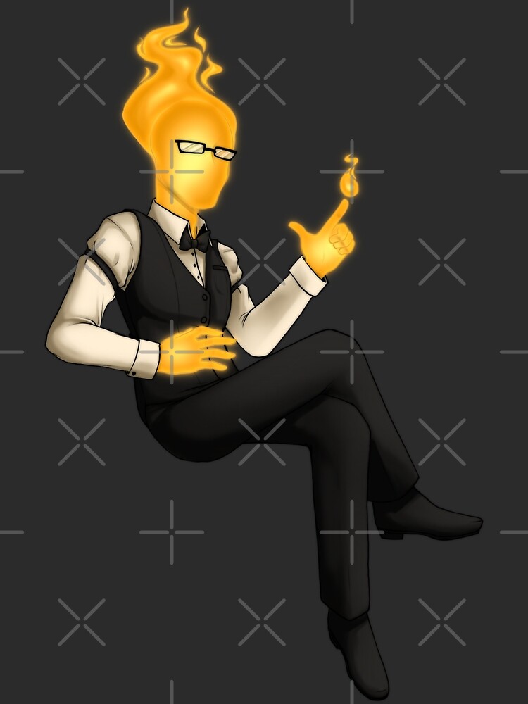 "Grillby " Poster by TaylorChwan | Redbubble