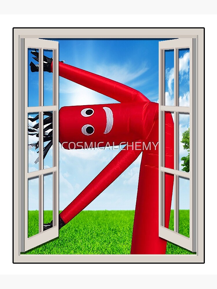 " Good Morning! Wacky Waving Inflatable Arm Flailing Tube Man Air ...