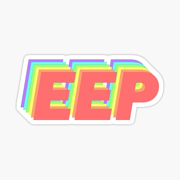 "Eep" Sticker by Finn99 | Redbubble