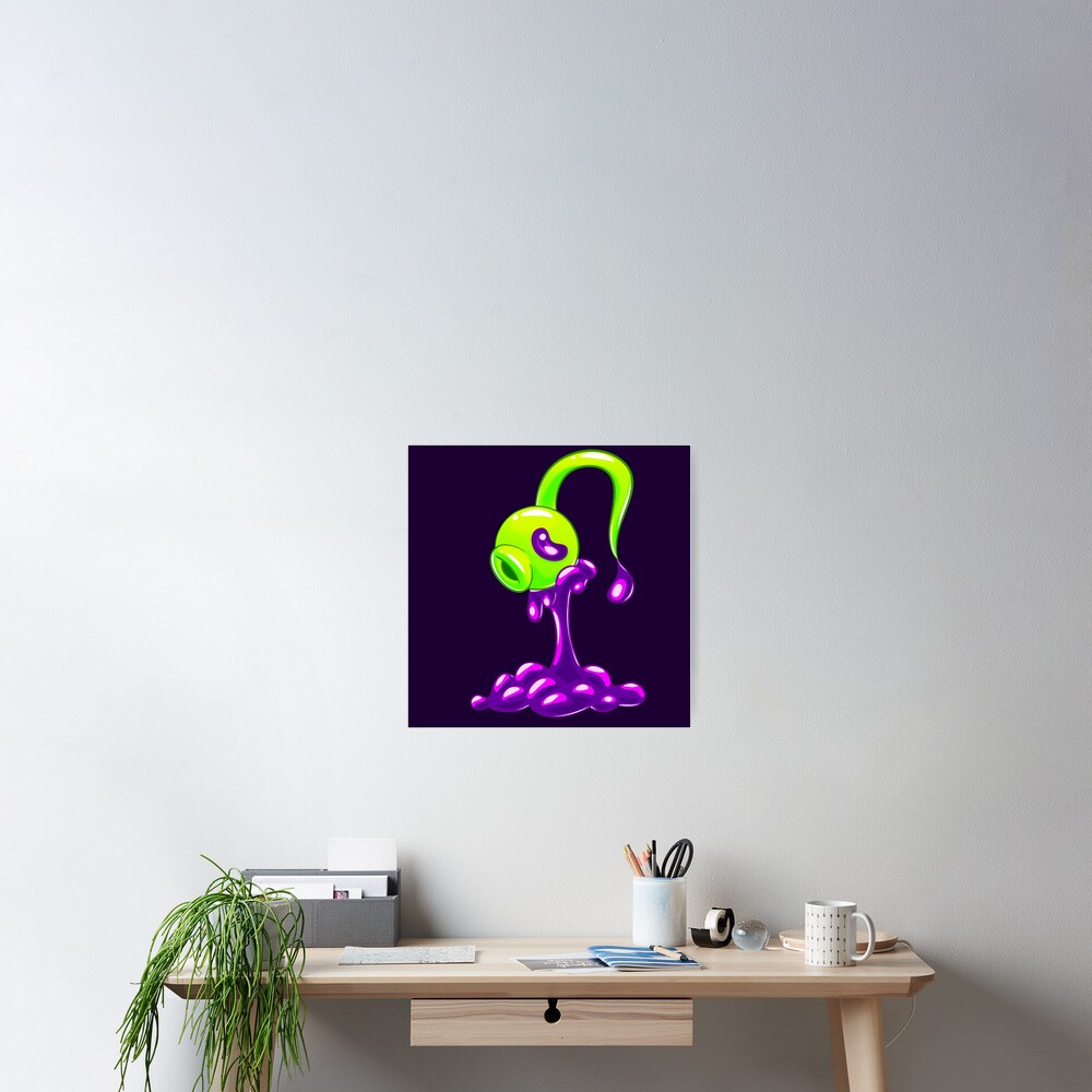 "Goo Peashooter" Poster by BatmanPortal14 | Redbubble