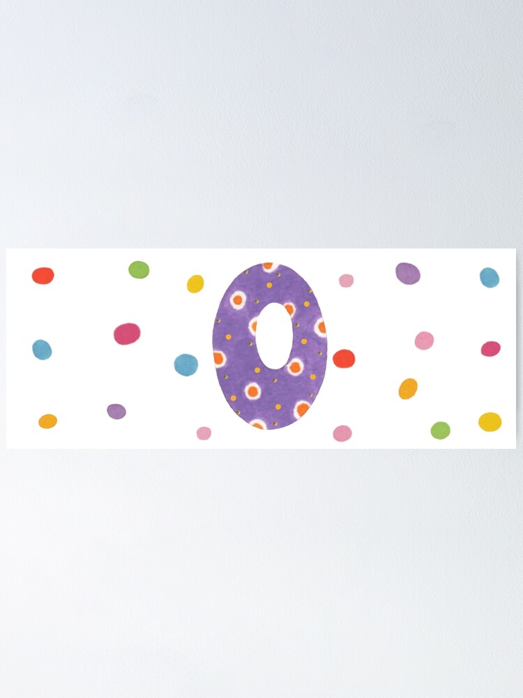 "Letter O" Poster by Seehas-Design | Redbubble