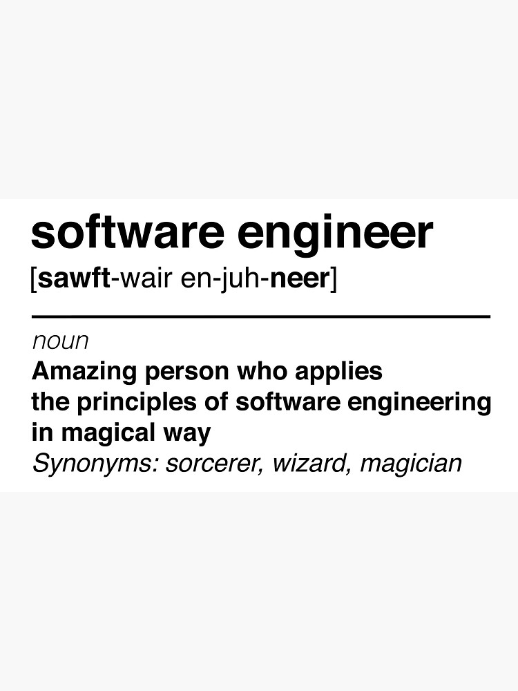 "Software engineer : STICKER" Sticker for Sale by KeepOnCoding | Redbubble