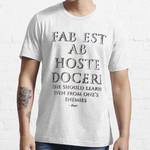 "Fab est from hoste doceri" T-shirt for Sale by mofoto | Redbubble ...