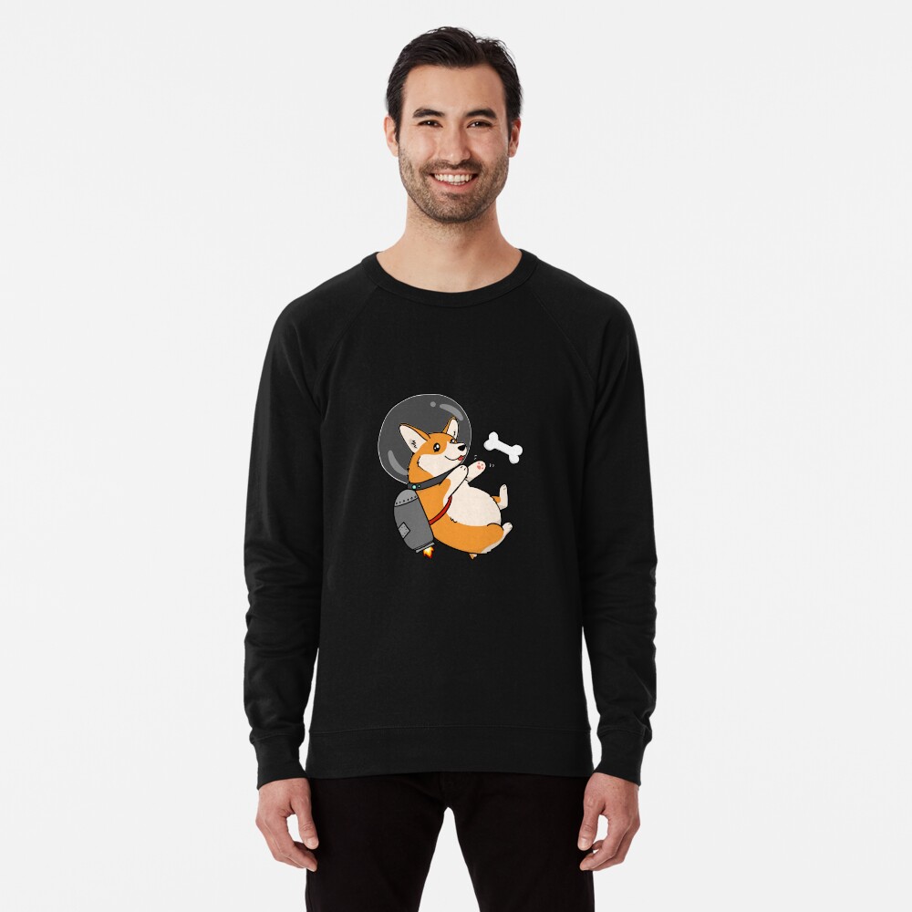 "chubby space jetpack corgi" Pin for Sale by sivelobanova | Redbubble