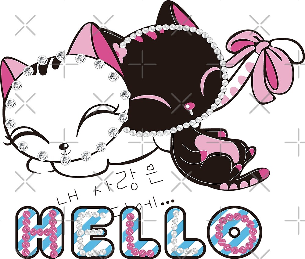 "Hello Cats" by leen12 | Redbubble