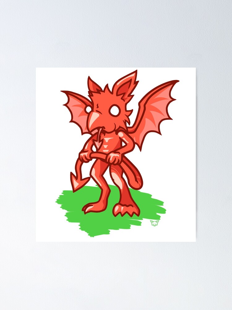 "WELSH DRAGON" Poster for Sale by FoxBoy | Redbubble