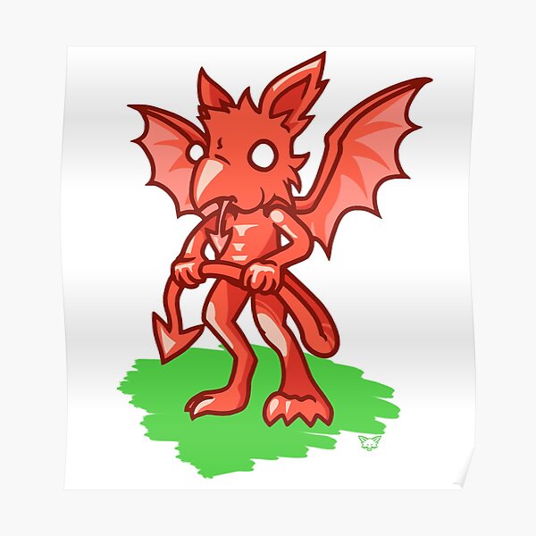 "WELSH DRAGON" Poster for Sale by FoxBoy | Redbubble